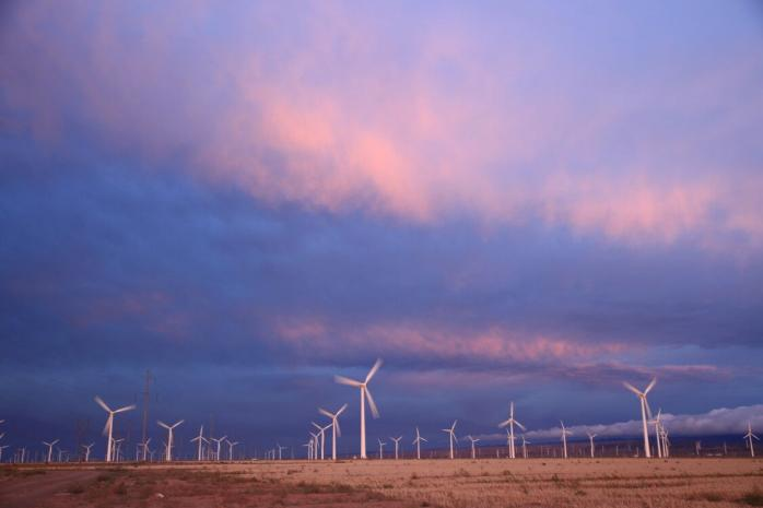 Gobi Desert Qitai County Xinjiang Beitashan 50MW Wind Power Project
